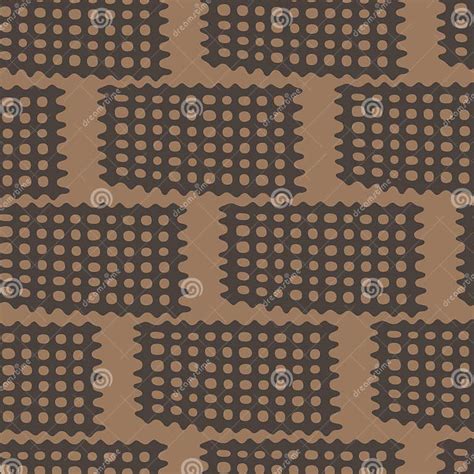 Abstract Pattern With Structured Grid Like Shapes Stock Illustration Illustration Of Abstract