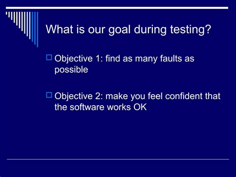 Testing Introduction Ppt