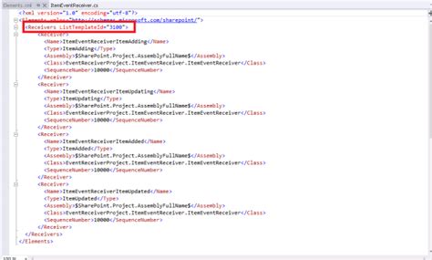 steps to create item event receivers in sharepoint 2013 using c server