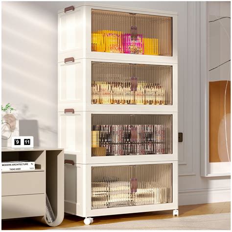 Kmiectse 102 Qt Large Storage Bins With Lid Plastic Storage Organizer For Living Room Bedroom