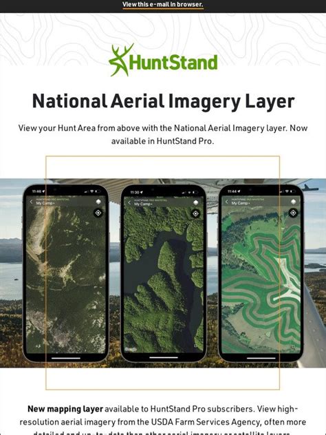 HuntStand New Aerial Imagery Layer In HuntStand Pro Milled