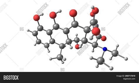 Doxycycline Molecular Image And Photo Free Trial Bigstock
