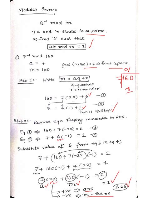 Modular Inverse Part 2 Pdf