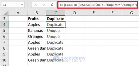 Formula To Find Duplicates In Excel Easy Ways ExcelDemy