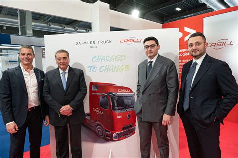 Il Gruppo Casilli Si Elettrizza Con Daimler Truck Italia Camion E Furgoni Mag