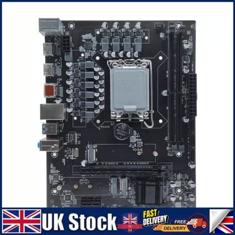 H610 Desktop Computer Motherboard M 2 Sata Nvme Ports Ddr4 Sdram Slot Up To 64gb £73 09