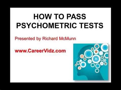 How To Pass Psychometric Tests Youtube