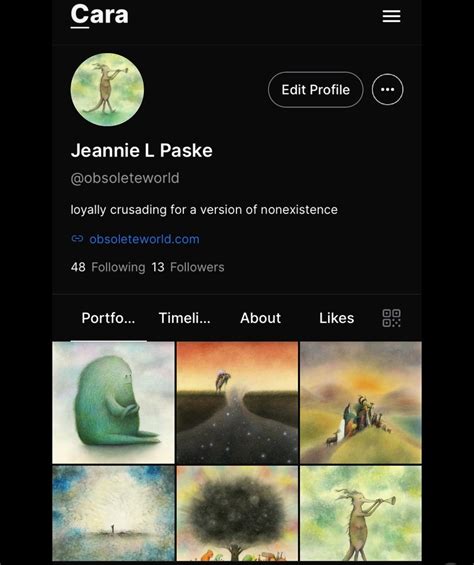 i started a page over on cara artists in case anyone would prefer to