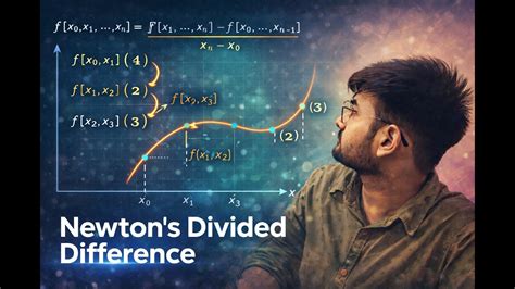 Newtons Divided Difference Method Youtube