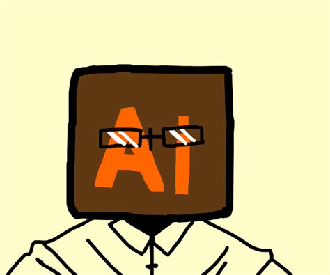 Illustrator With Glasses Drawception