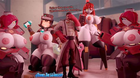 Post 6509005 Dispenser Lady Medic Mini Sentry Source Filmmaker Team Fortress 2 Teleporter Twins