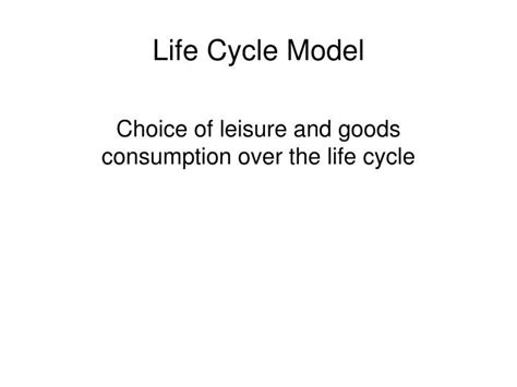 PPT Life Cycle Model PowerPoint Presentation Free Download ID 346064