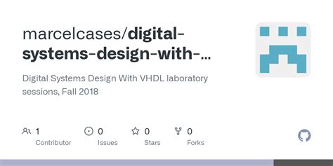 Github Marcelcasesdigital Systems Design With Vhdl Labs Digital