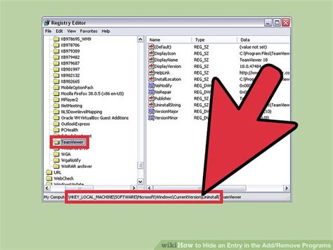 How To Hide An Entry In The Add Remove Programs Steps