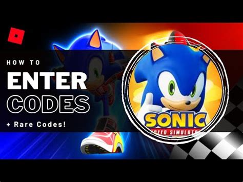 Sonic Speed Simulator How To Enter Codes On Roblox Mobile PC Rare Codes YouTube