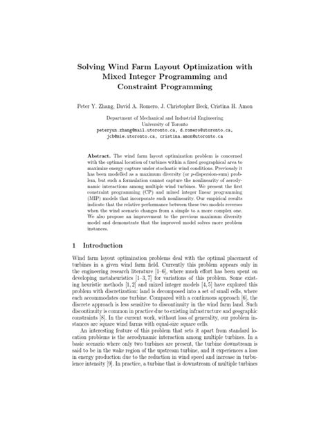 Solving Wind Farm Layout Optimization With Mixed Integer Programming And Constraint Programming