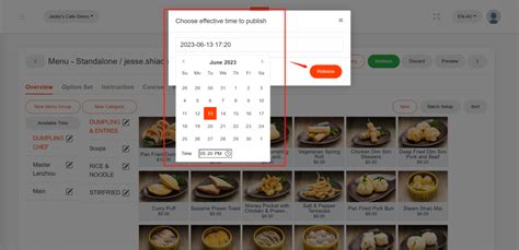 Cloud MenuHow To Release A Menu Zii Help Center