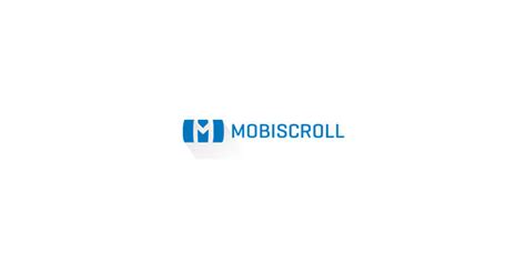 mobiscroll html5 ui components bypeople