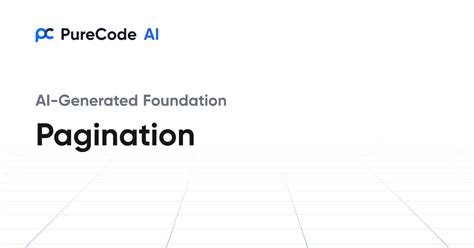 Build Great Foundation Pagination Components Faster Using Ai Tools