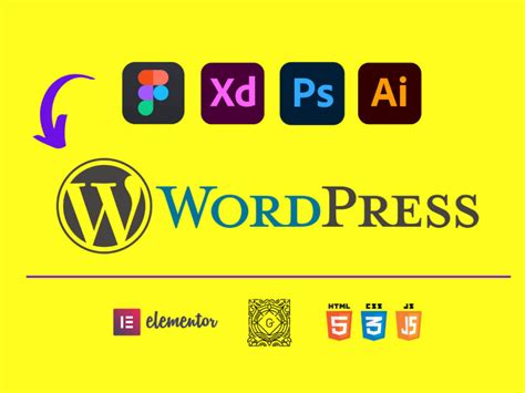 figma xd psd ai design to wordpress upwork