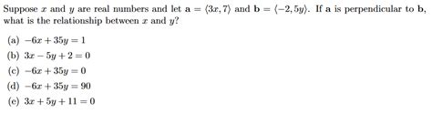 Solved Suppose X And Y Are Real Numbers And Let A What Is Chegg Com