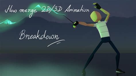 combine 2d 3d animation using blender and krita youtube