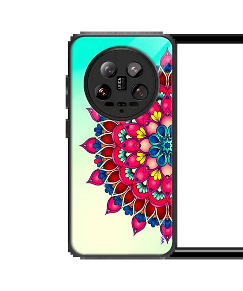 Petals Mandala Glass Case Premium Phone Cases Wrapstore