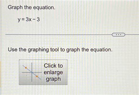Solved Graph The Equation Y X Use The Graphing Tool To Chegg Com