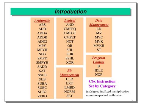 PPT IMAGE PROCESSING ON THE TMS C X VLIW DSP PowerPoint Presentation ID