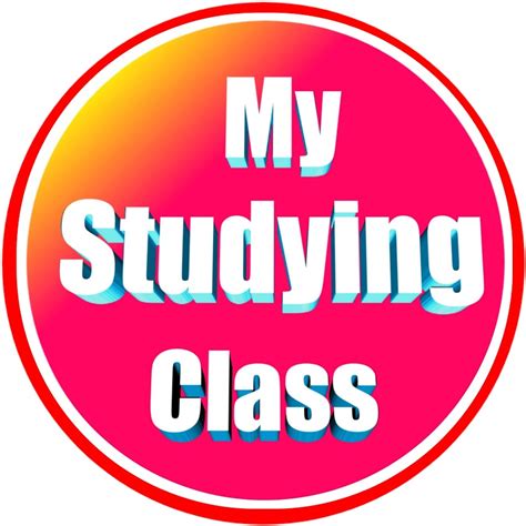 My Studying Class 📖 Youtube