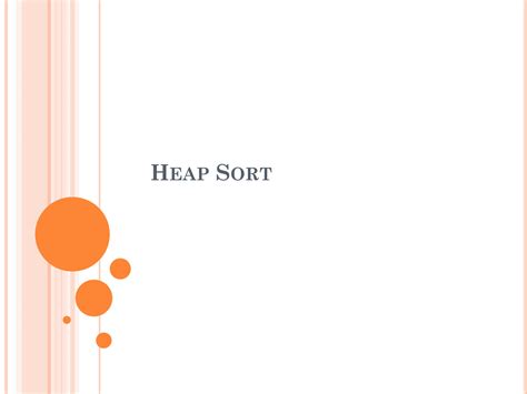 SOLUTION Heap Sort Algorithm Studypool
