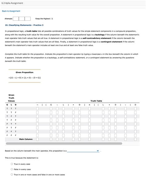solved 10 classifying statements practice 3 in