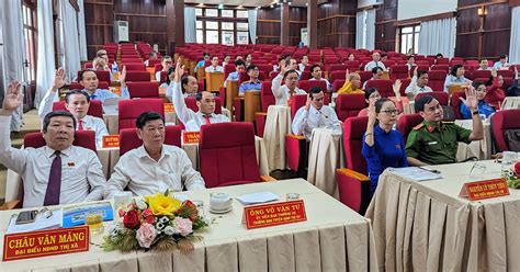 TX Phú Mỹ thông qua 14 nghị quyết quan trọng Báo Bà Rịa Vũng Tàu điện tử