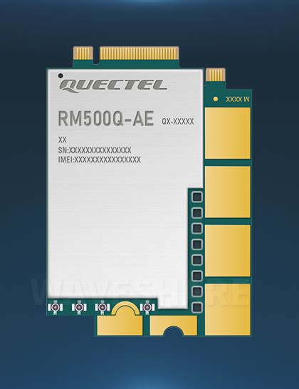 Quectel RM500Q AE Series 5G Sub 6 GHz Module M 2 Form Factor WS 23214