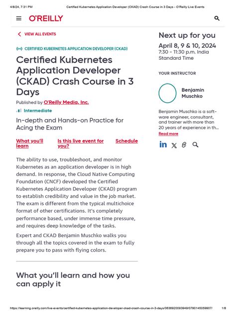 Ckad Exam Prep 3 Day Crash Course Pdf Software Engineering Software