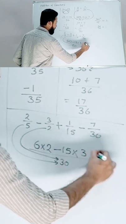 Addition Of Fraction By Lcm Method Additionoffractions Addition Subtractionoffraction Youtube