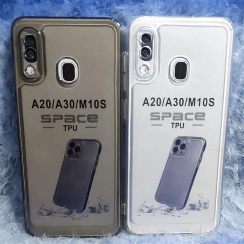Jual Softcase Silikon Bening Black Space Hp SAMSUNG A A M S Casing TPU Bening Clear Space