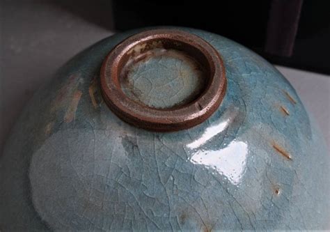 織 倣鈞窯 天澱青釉 紫紅斑碗茶道具抹茶碗箱仕覆有 品牌 价格 图片 代购帮