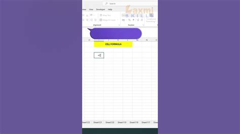 cell function ms excel in telugu ms excel in telugu msexcelshorts