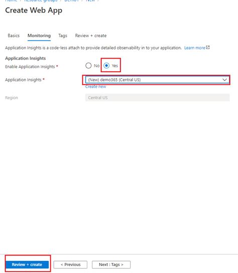 How To Enable App Insights In Azure App Service Web App Crm