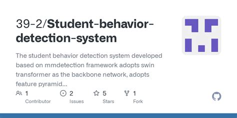 Github 39 2student Behavior Detection System The Student Behavior Detection System Developed