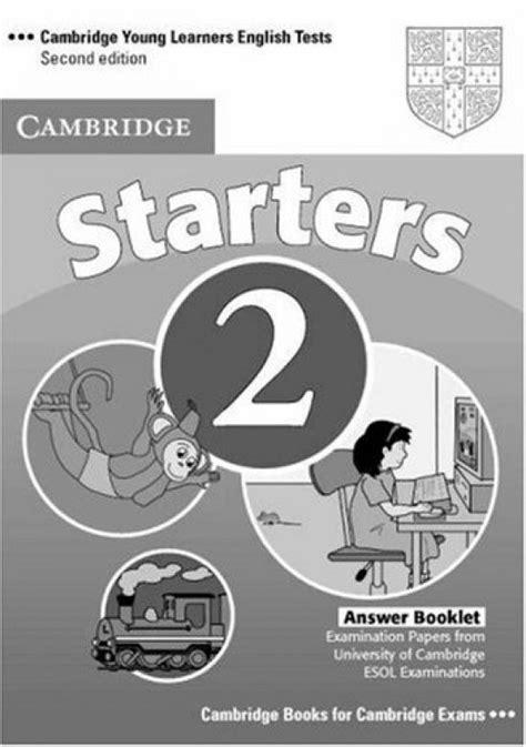 Cambridge Young Learners English Tests Second Edition Starters 2 Answer Booklet купить с