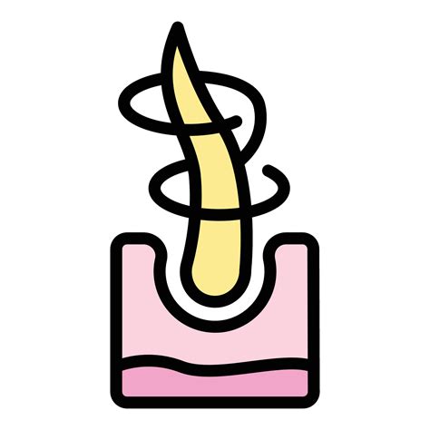 Curly Hair Icon Vector Flat 25506519 Vector Art At Vecteezy