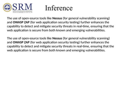 Vulnerability Scanner On Web Applicationpptx