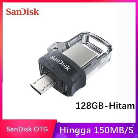 Jual Sandisk Otg 128gb Original Hitam Shopee Indonesia