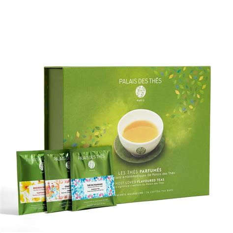 Most Loved Teas T Set Box With Premium Flavored Single Estate Earl Grey Black Oolong