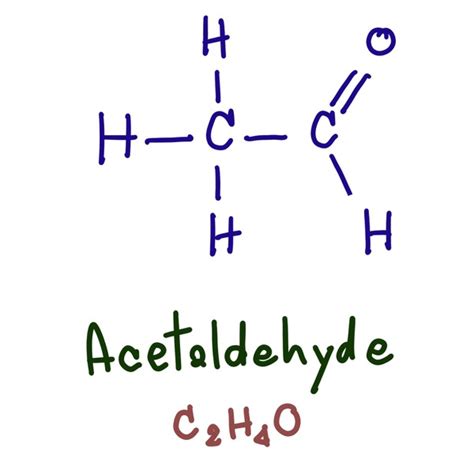 Aldehyde Molecule Structure Aldehyde Or Carboxylic Acid Molecular