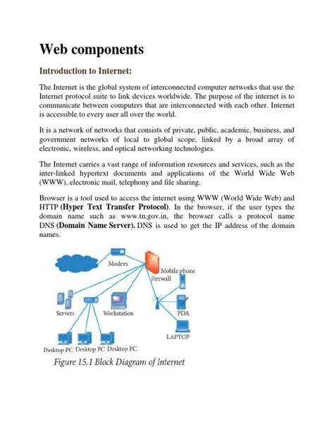 Unit 1web Component Pdf