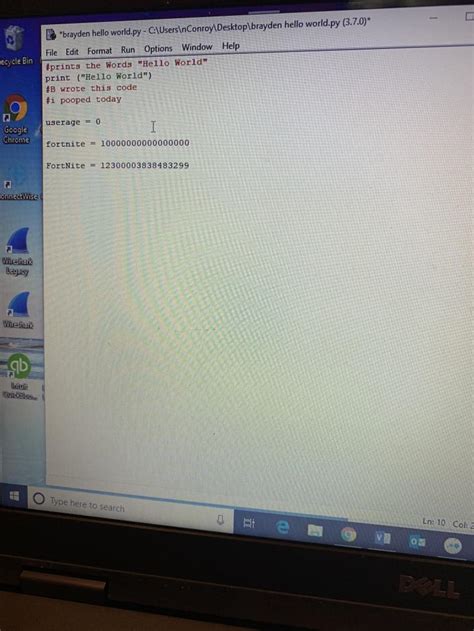 Nic C On Linkedin My 9 Year Old Wrote His First Lines Of Python Today Proud Dad Moment 26