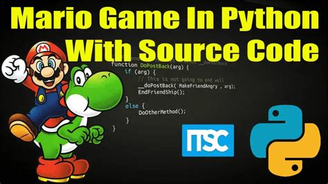 Mario Game In Python With Source Code